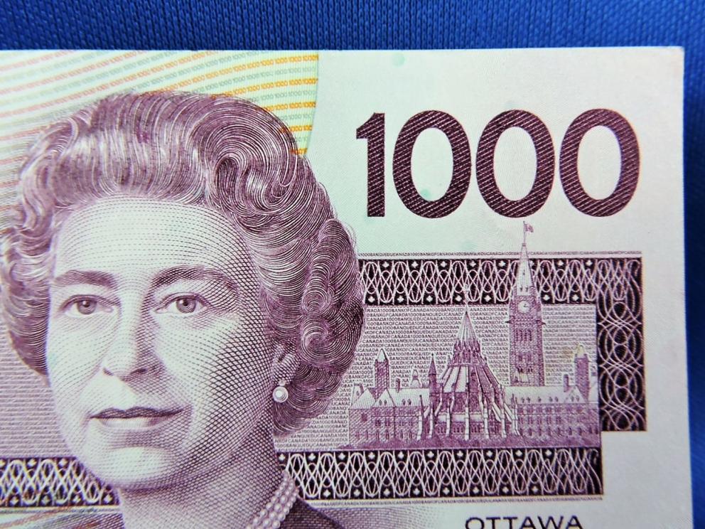 1988 Canadian Banknote $1000